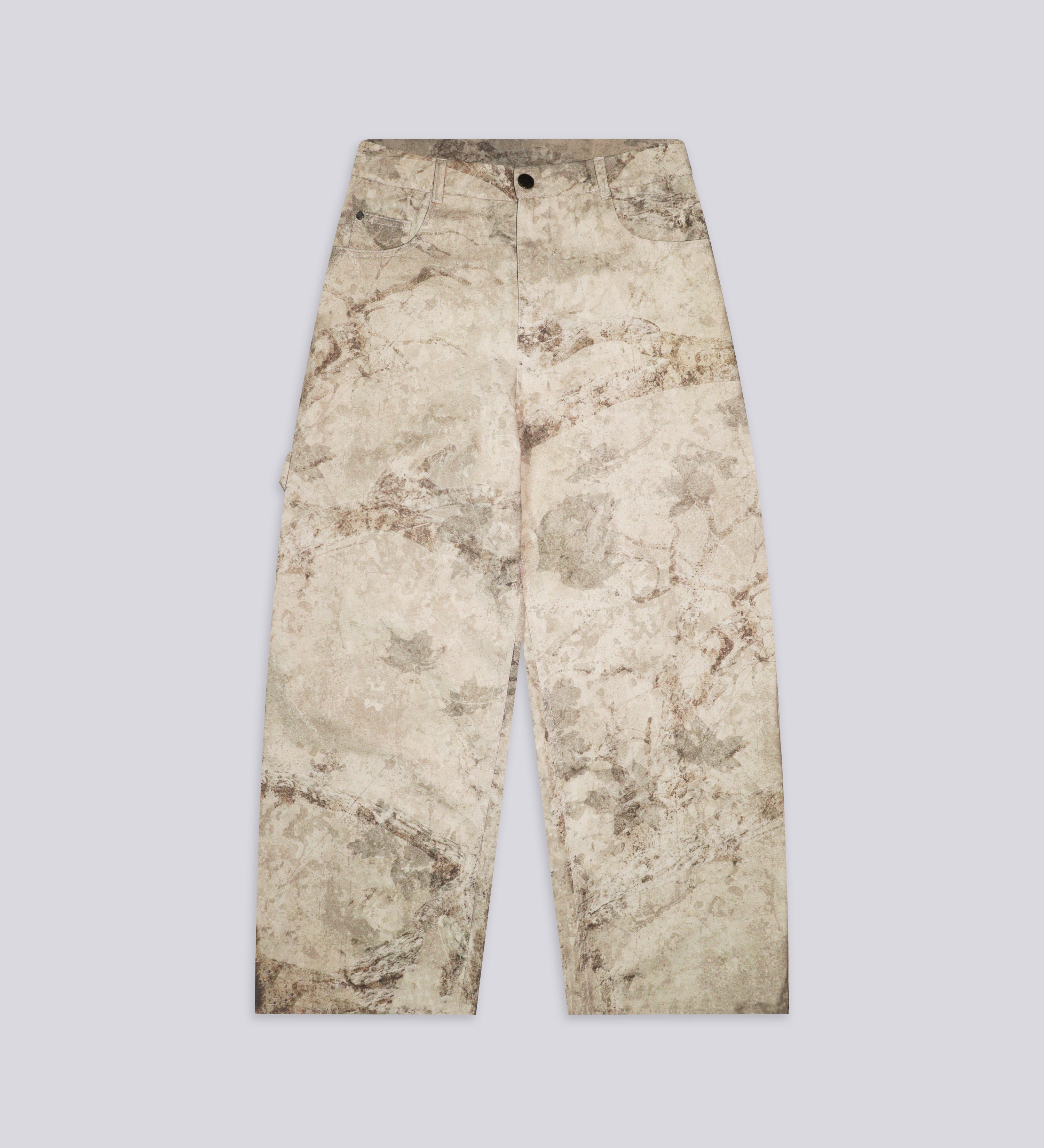 DESERT SAINTS CAMO BAGGY PANTS – Sand Moss – STREETAN®
