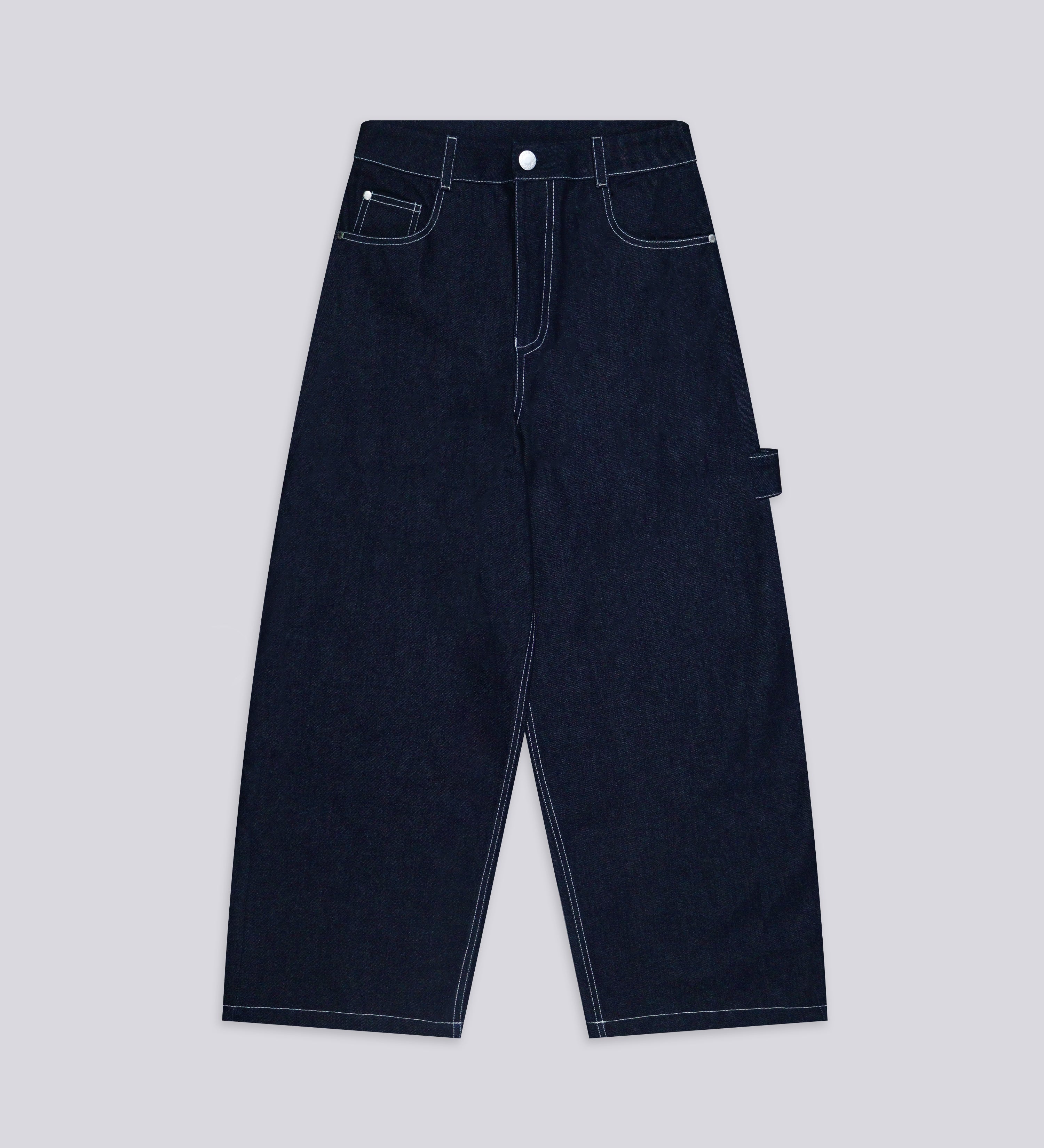 STRTN® CRTV DEPT DENIM PANTS – Raw Blue – STREETAN®